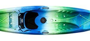 Perception Tribe 11.5 | Sit on Top Kayak for All-Around Fun | Large Rear Storage with Tie Downs | 11' 5" | Déjà vu