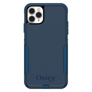 OtterBox iPhone 11 Pro Max Commuter Series Case - BESPOKE WAY (BLAZER BLUE/STORMY SEAS BLUE), slim & tough, pocket-friendly, with port protection