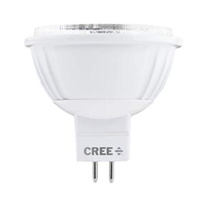 cree lighting mr16-75w-p1-27k-25nf-gu53-u1 pro series mr16 gu5.3 75w equivalent led bulb (dimmable) 540 lumens soft white 2700k 1 pack