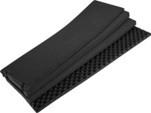 evike - replacement pick and pluck foam set for 45" collection rifle cases