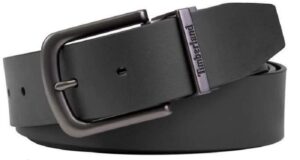 timberland men's reversible leather belt, one size cut-to-fit