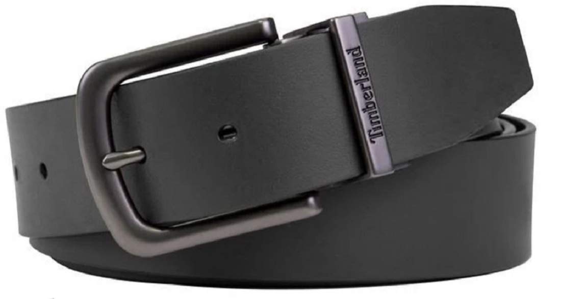 Timberland Men's Reversible Leather Belt, One Size Cut-to-fit