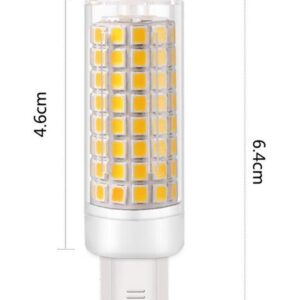 G9 LED Light Bulbs G9 Bi-Pin Base 9W (Equivalent to 100W Halogen Replacement) Warm White 3000K LED Corn Light for Home Living Room Bedroom Chandelier,102 LED 2835 SMD,Pack of 3