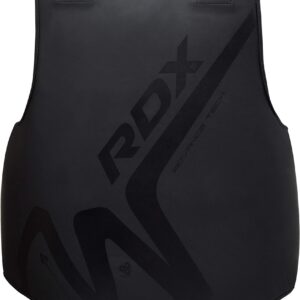 RDX Chest Guard for Boxing, MMA Training -ConvEX Skin Leather Body Protector for Muay Thai, Martial Arts, Sparring Rib Shield Armour for Kickboxing, Taekwondo & BJJ