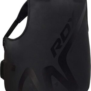 RDX Chest Guard for Boxing, MMA Training -ConvEX Skin Leather Body Protector for Muay Thai, Martial Arts, Sparring Rib Shield Armour for Kickboxing, Taekwondo & BJJ