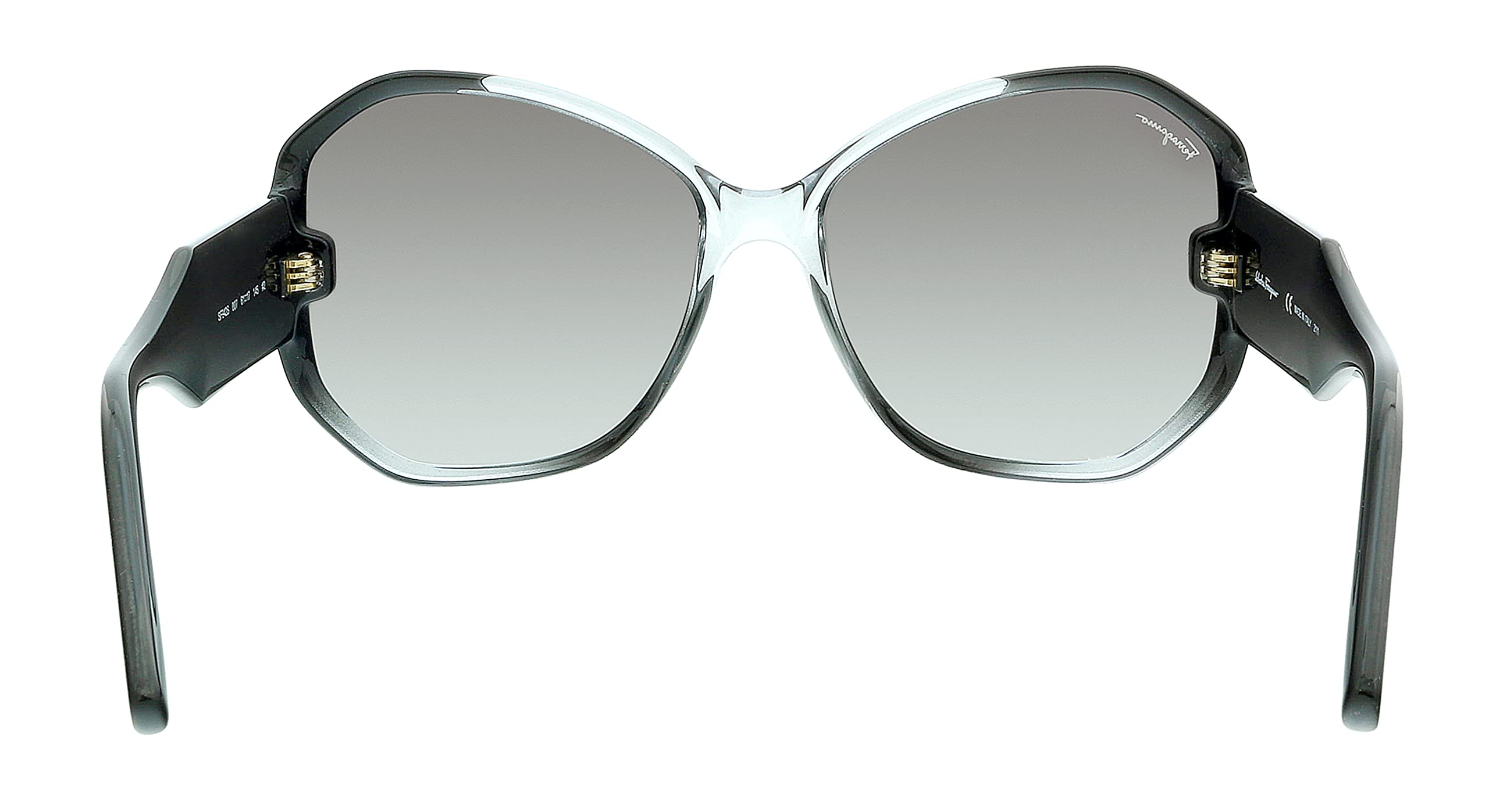 Salvatore Ferragamo Geometric Sunglasses SF942S 007 Gray Gradient 61mm 942