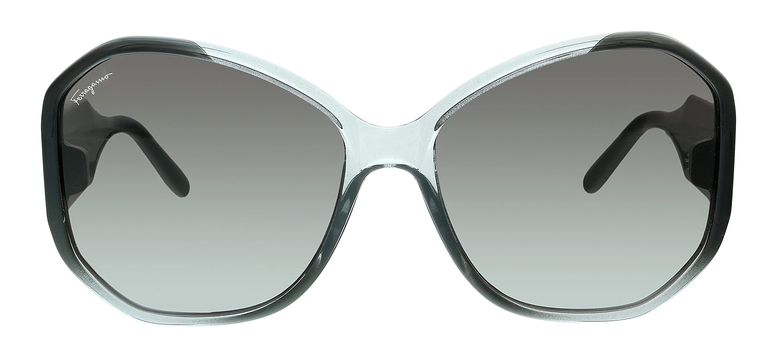 Salvatore Ferragamo Geometric Sunglasses SF942S 007 Gray Gradient 61mm 942