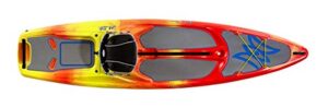 perception kayaks hi life 11 | sit on top kayak - sup/paddleboard | hybrid boat with seat storage/cooler | 11' | sunset, (model: 9351599042)