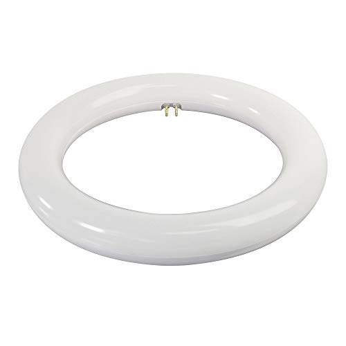 Feit Electric 8-inch 15 Watt LED Circular Tube T9 Replacement, Cool White, 4100K, G10Q Base, Plug & Play, Requires Compatible Existing Ballast, FC8/840/LED 22W EQ Non-DM LED Tube