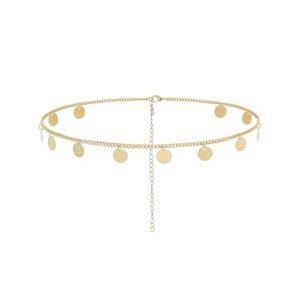 campsis head chain gold headpiece festival hair accessories jewelry for women