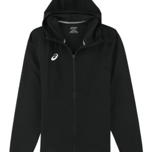 ASICS Team Woven Track Top, Team Black, Small