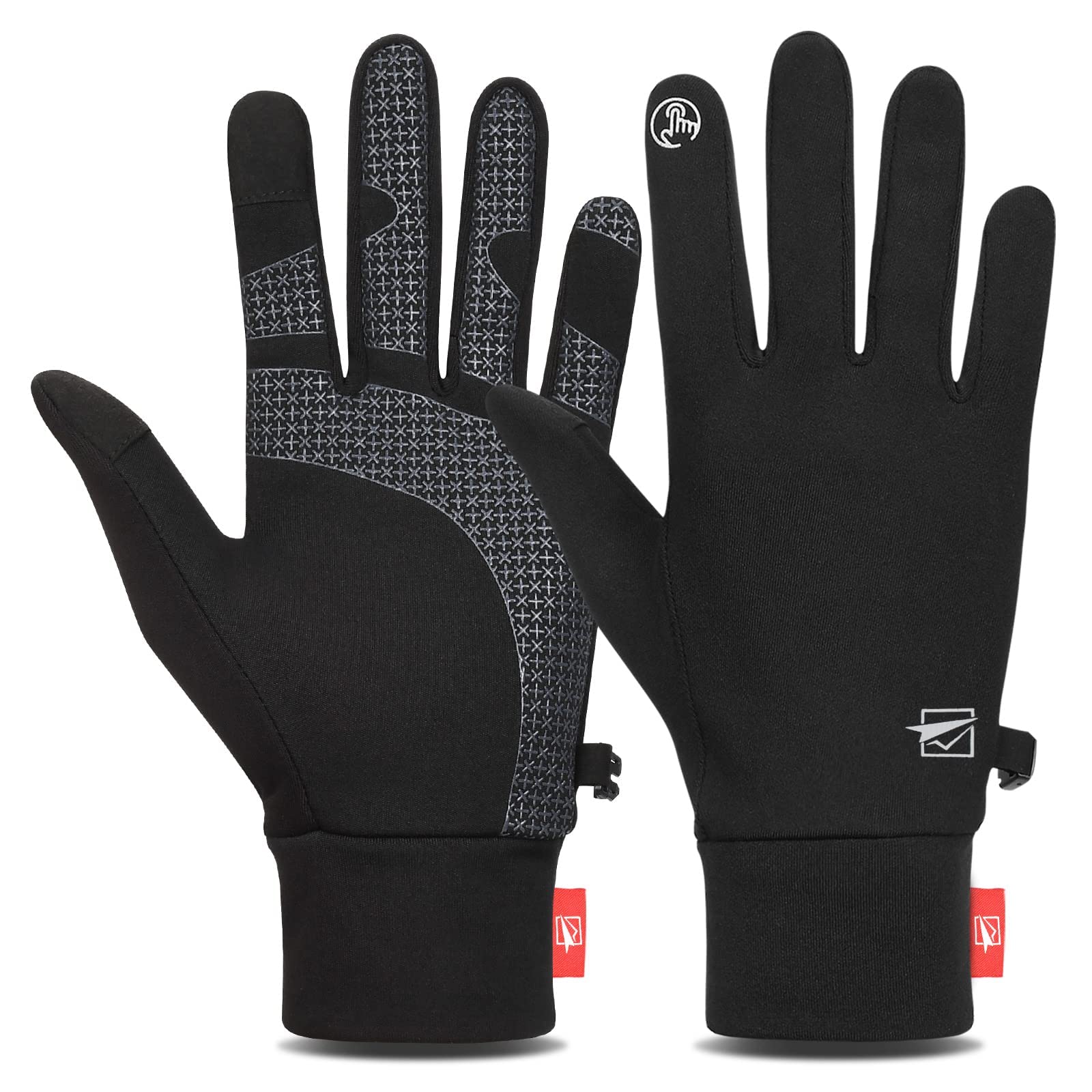 Cevapro Lightweight Gloves Touchscreen Running Gloves Winter Gloves liner for Running Cycling Working Hiking Driving