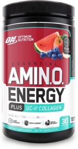 optimum nutrition amino energy + collagen powder