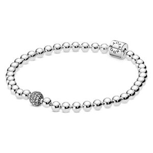 PANDORA Beads & Pave, Clear Cz