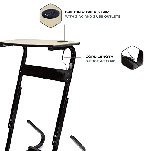 Saris TD1 Bike Trainer Desk with USB/AC Socket