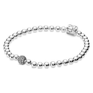 PANDORA Beads & Pave, Clear Cz