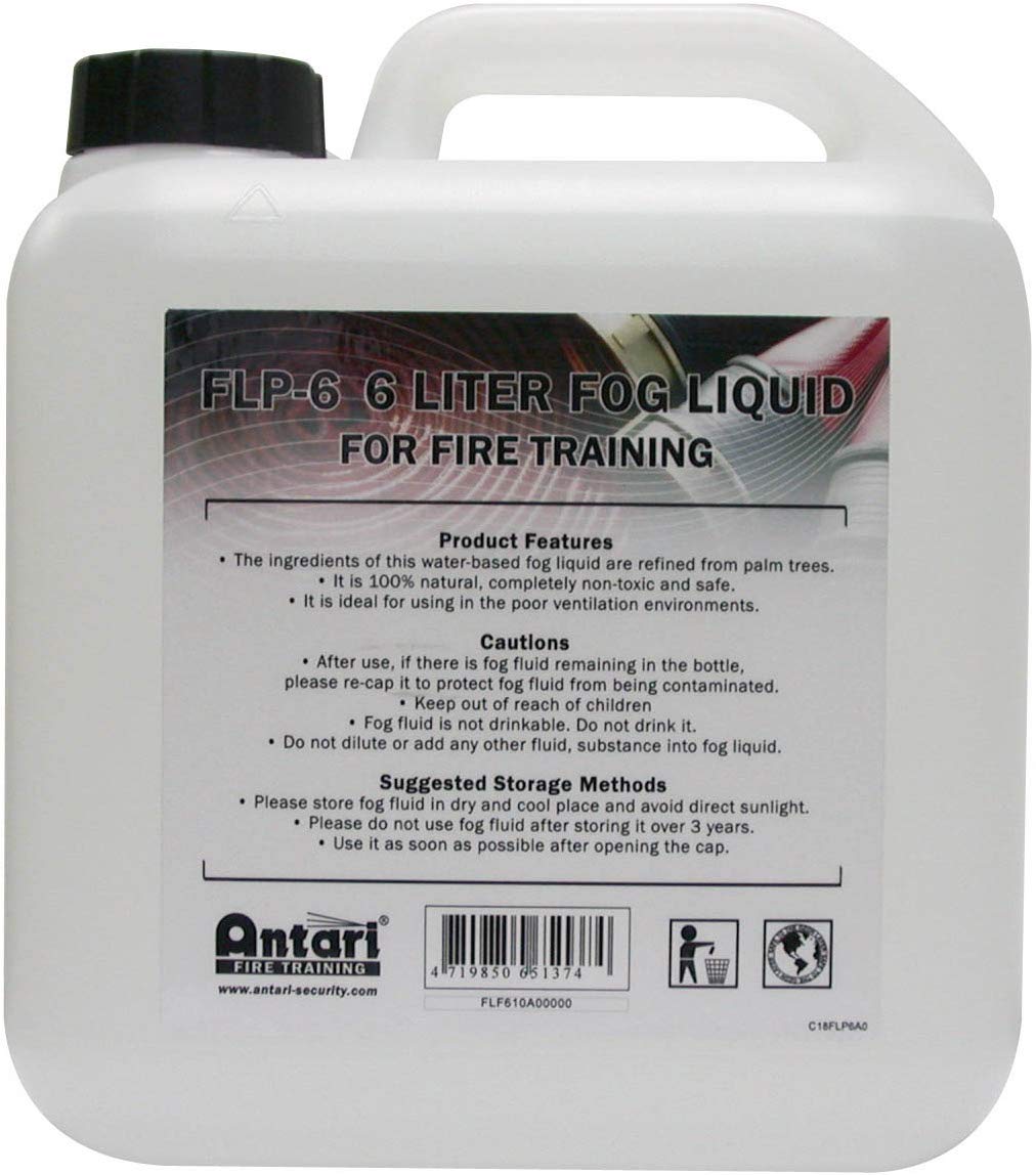 Antari FLP-6 - Fire Training Smoke Fluid (4 Pack)