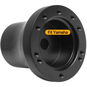 yamaha golf cart steering wheel adapter golf cart steering wheel adapter for yamaha golf cart (black)