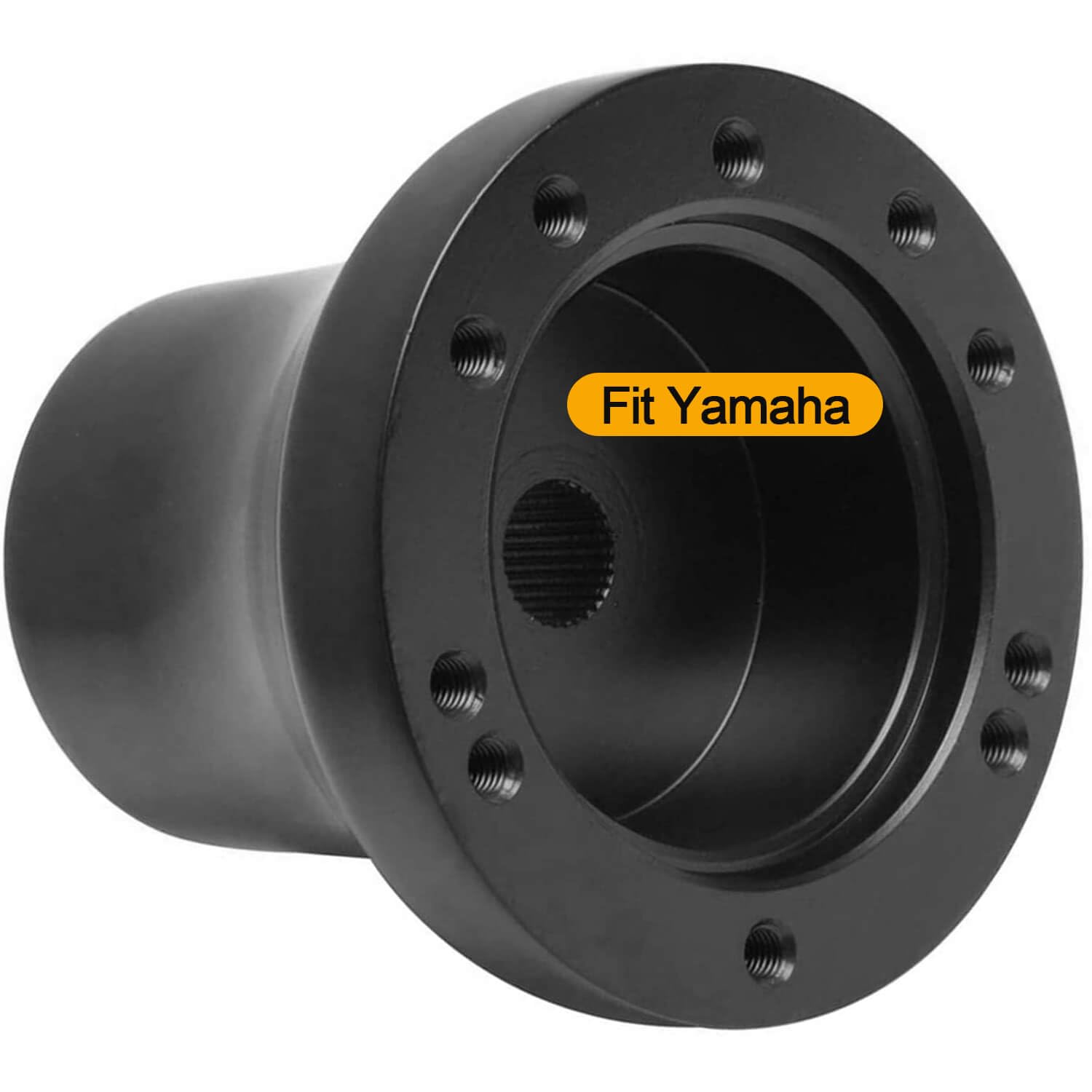 Yamaha Golf Cart Steering Wheel Adapter Golf Cart Steering Wheel Adapter for Yamaha Golf Cart (Black)