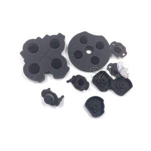 conductive pad abxy button direction key button rubber pads for switch pro ns pro controller replacement