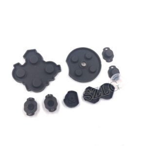 Conductive Pad ABXY Button Direction Key Button Rubber Pads for Switch Pro NS Pro Controller Replacement