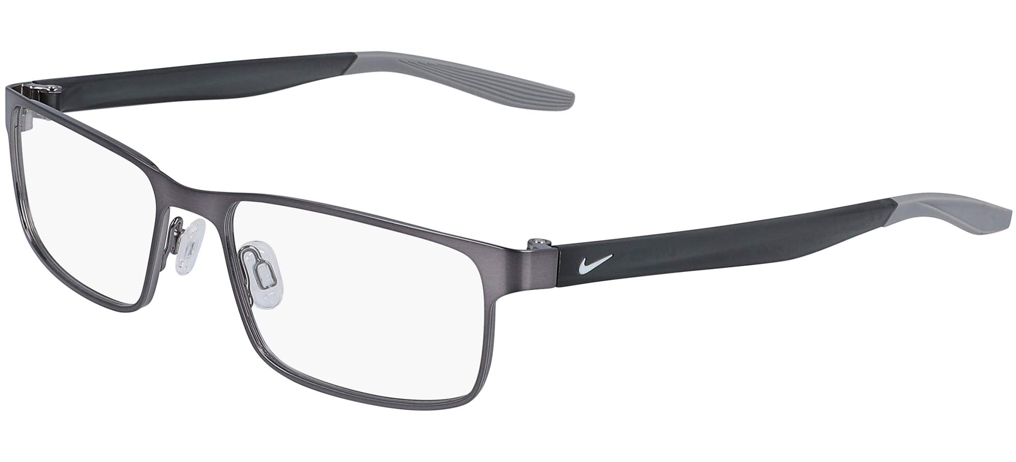 Nike Eyeglasses 8131 073 Brushed Gunmetal/Wolf Grey 53-17