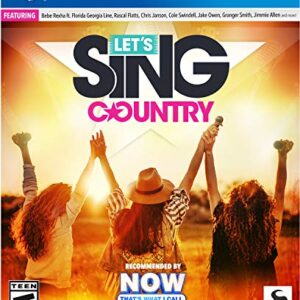 Let's Sing Country - PlayStation 4 Solo Edition