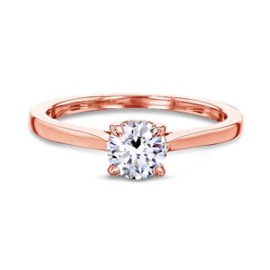 Kobelli 1/2ct Round Diamond Solitaire Ring - white-gold / 6.5