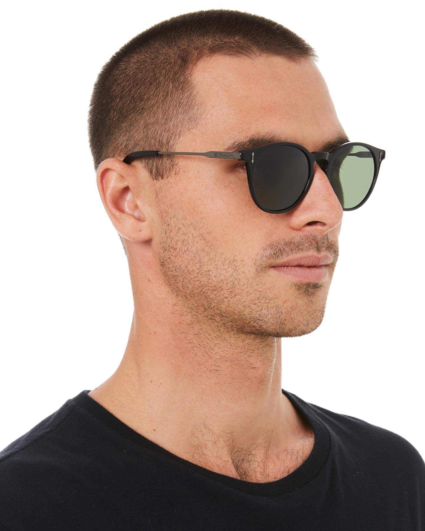 Dragon Men's Hype Lumalens Black 100% UV Sunglasses