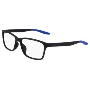 eyeglasses nike 7118 008 matte black/racer blue