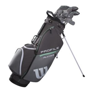 wilson golf profile platinum packageset, women's right handed, carry