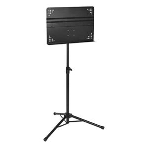 Amazon Basics Professional Folding Orchestra Sheet Music Stand, Black