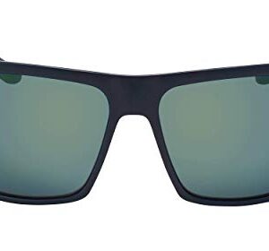 Dragon Men's Space Rectangular Sunglasses, Navy/Ll Smoke Petrol Ion, 59 mm