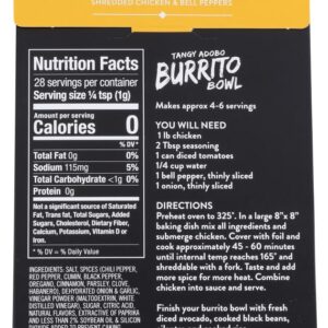 Urban Accents Tangy Adobo Burrito Bowl Seasoning Mix, 1 oz