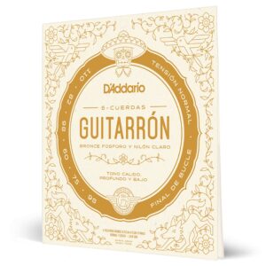 d'addario d’addario mg10n guitarrón normal tension strings