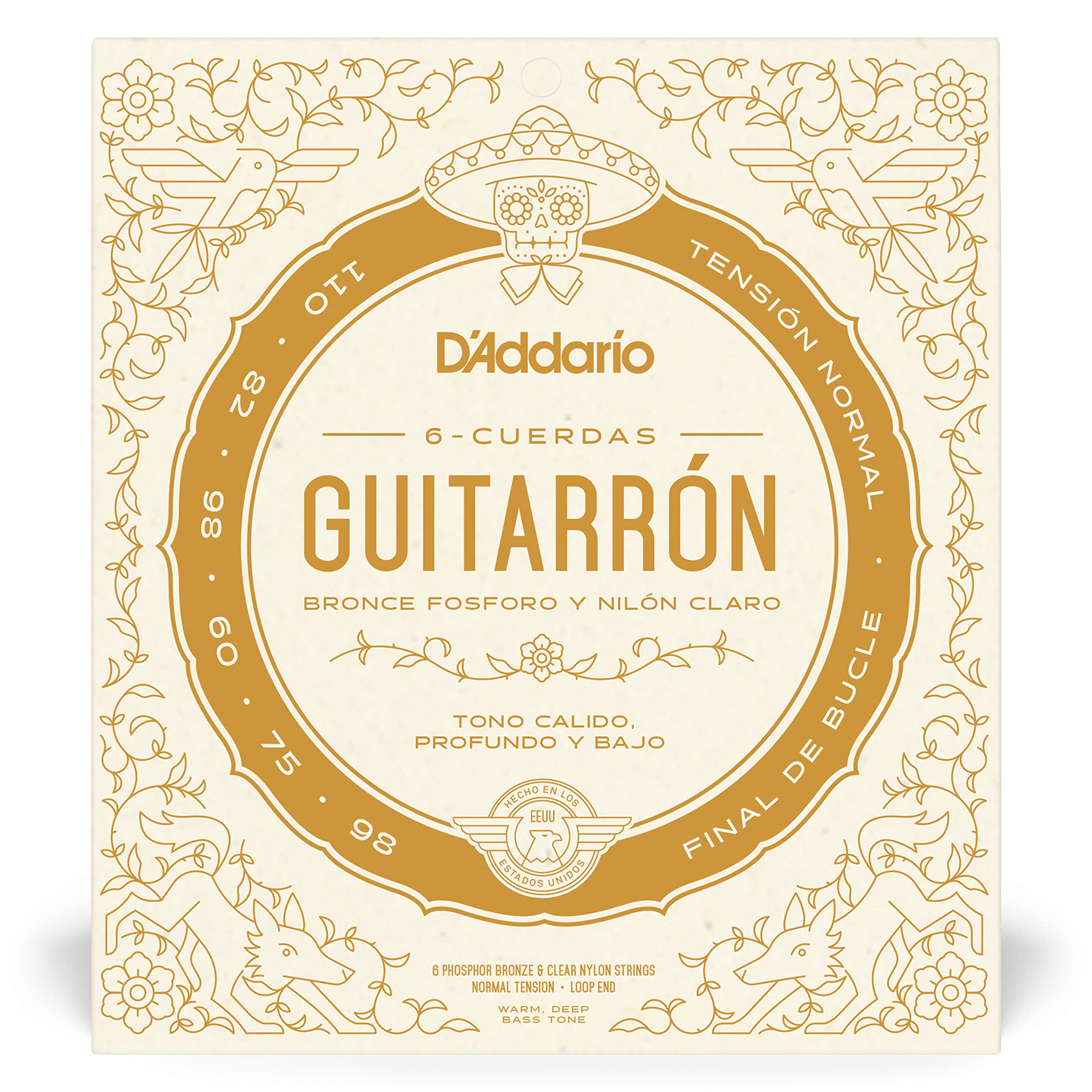 D'Addario D’Addario MG10N Guitarrón Normal Tension Strings