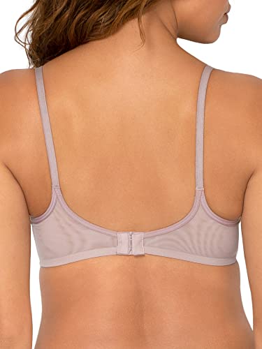 Smart & Sexy womens Sheer Mesh Underwire Demi Bra, Bark (Mesh), 38DD US