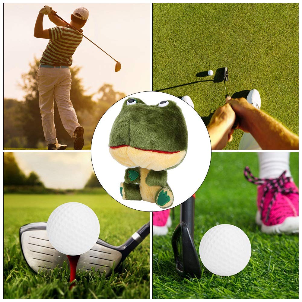 VGEBY1 Head Covers, 1 pcs Frog Shape Headcover Creative Cartoon Pattern Head Covers for