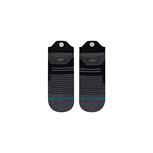 Stance Run Light Tab St Socks (Small, Black)