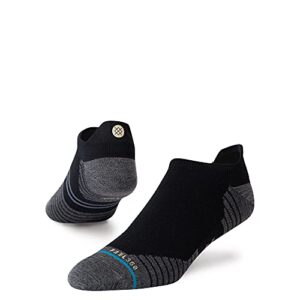 stance run light tab st socks (small, black)