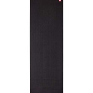 Manduka PRO Lite Yoga Mat - Lightweight For Women and Men, Non Slip, Cushion for Joint Support and Stability, 4.7mm Thick, 71 Inch (180cm), Black