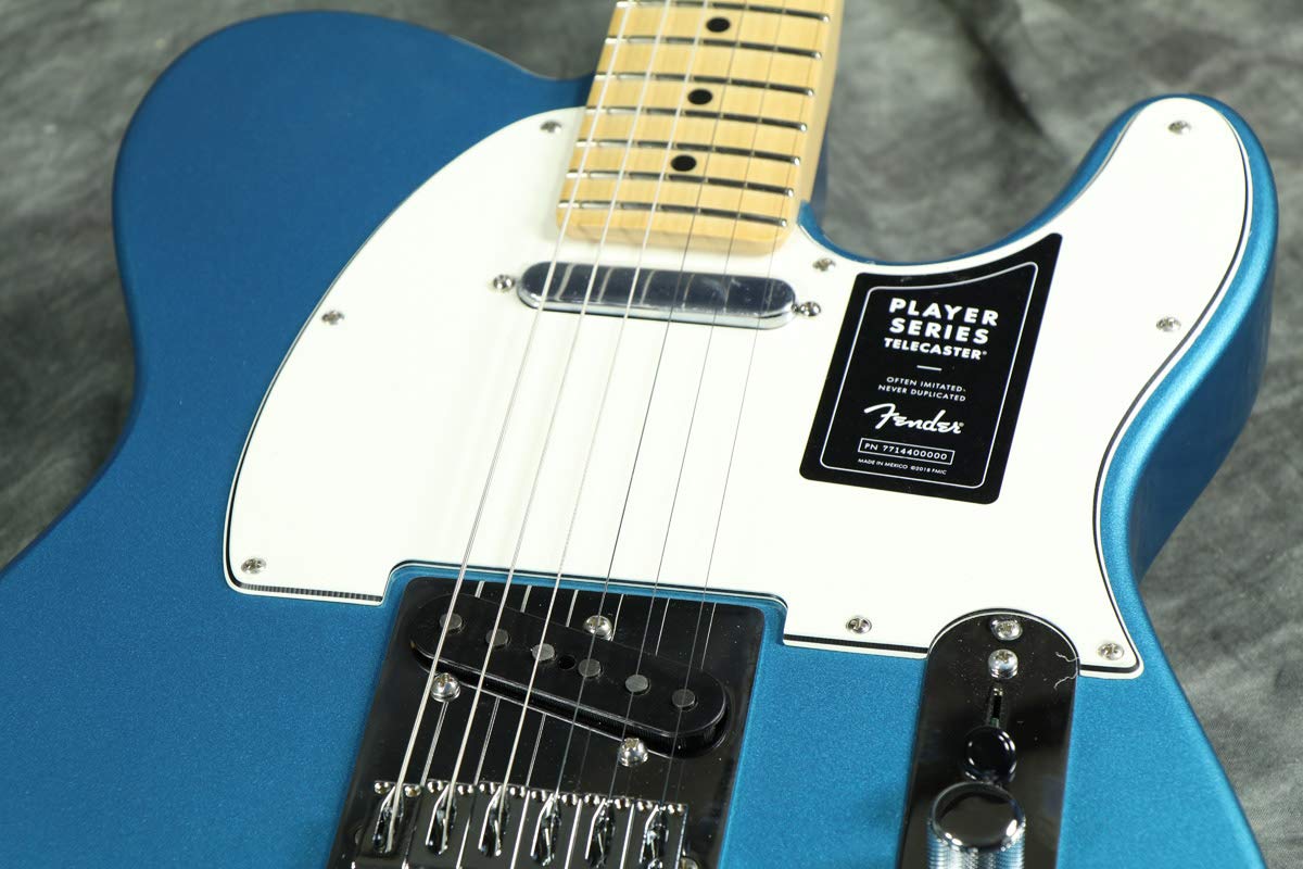 Fender Limited Edition Player Telecaster Electric Guitar, Maple Fingerboard, Lake Placid Blue