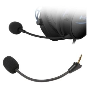 Game Mic Replacement for Kingston HyperX Cloud Alpha Gaming Headset, 3.5mm Headphone Microphone Boom