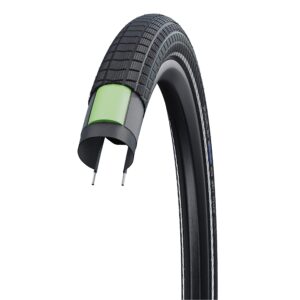 schwalbe unisex adulto big ben plus pneumatici per bicicletta, nero, 73,6 cm