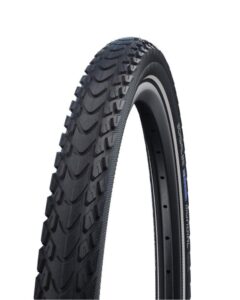 schwalbe unisex's marathon mondial evo, dd, v-guard, folding tyres, black, 37-622