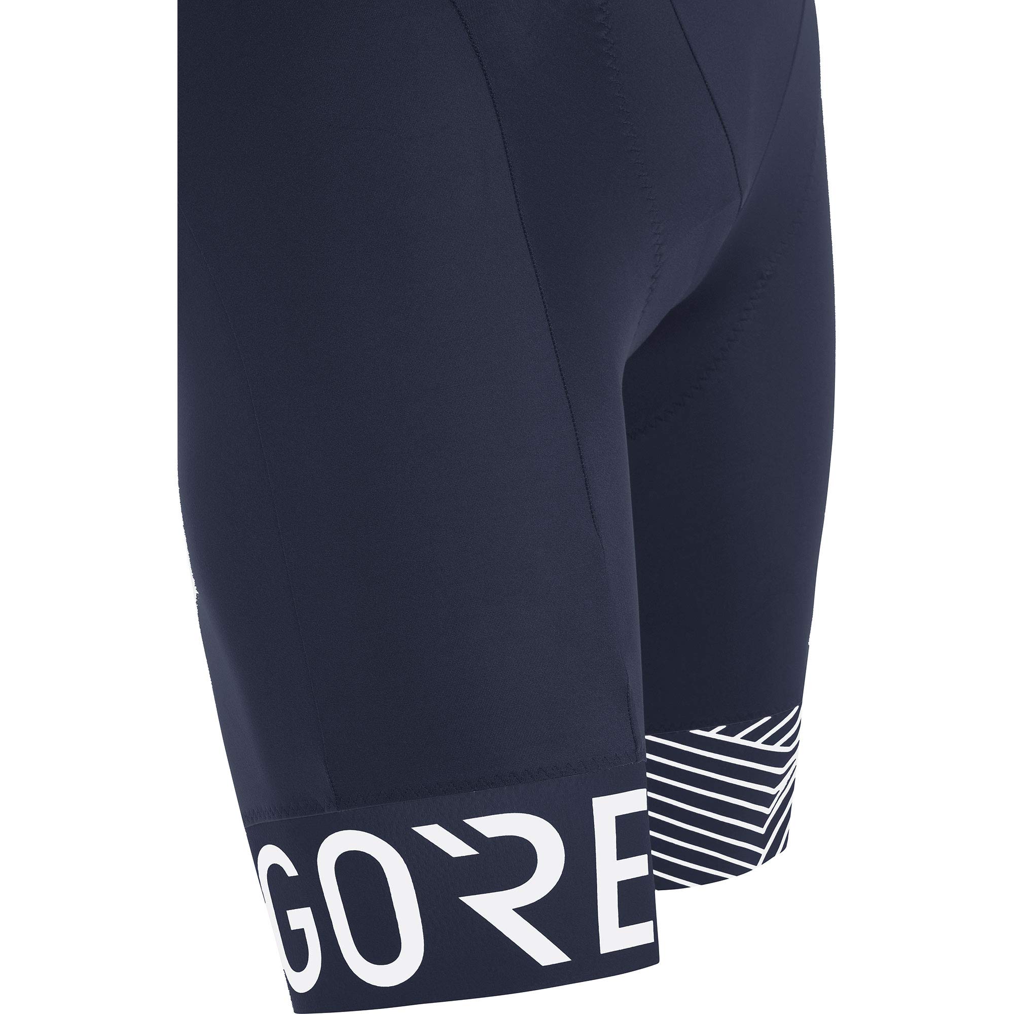 GORE WEAR Men's Standard C5 Opti Bib Shorts+, Orbit Blue/White, M