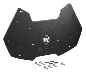 wilderness systems kayak stern mounting plate gen 2 | fits atak 120 kayaks | torqueedo motor mount | kayak power pole mount | kayak accessory mount, one size, black (8070229)