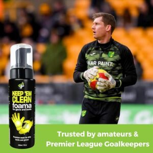 gloveglu Keep 'Em Clean Foama for Goalkeeper Gloves and Football Boots, 200ml