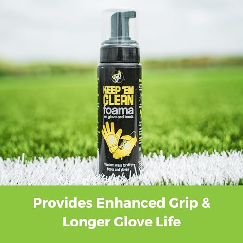 gloveglu Keep 'Em Clean Foama for Goalkeeper Gloves and Football Boots, 200ml