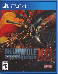 metal wolf chaos xd - playstation 4